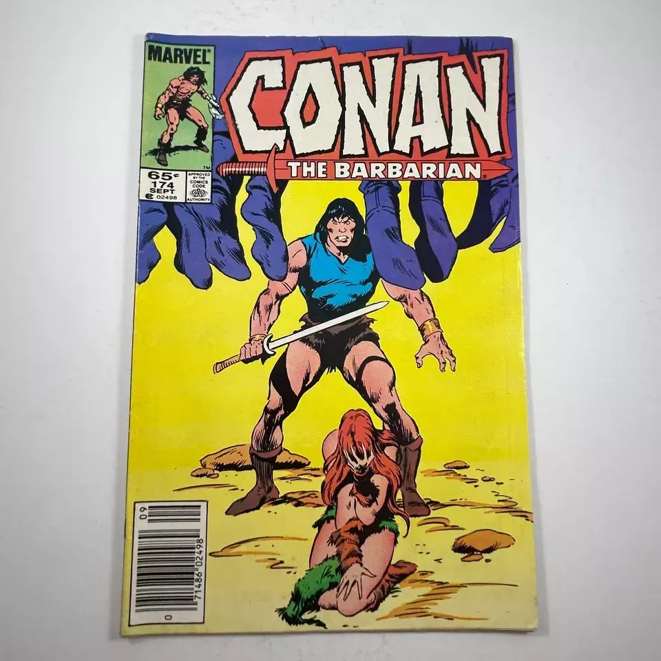 Conan the Barbarian #174 Marvel Comic Book Children of the Night September 1985 - C7