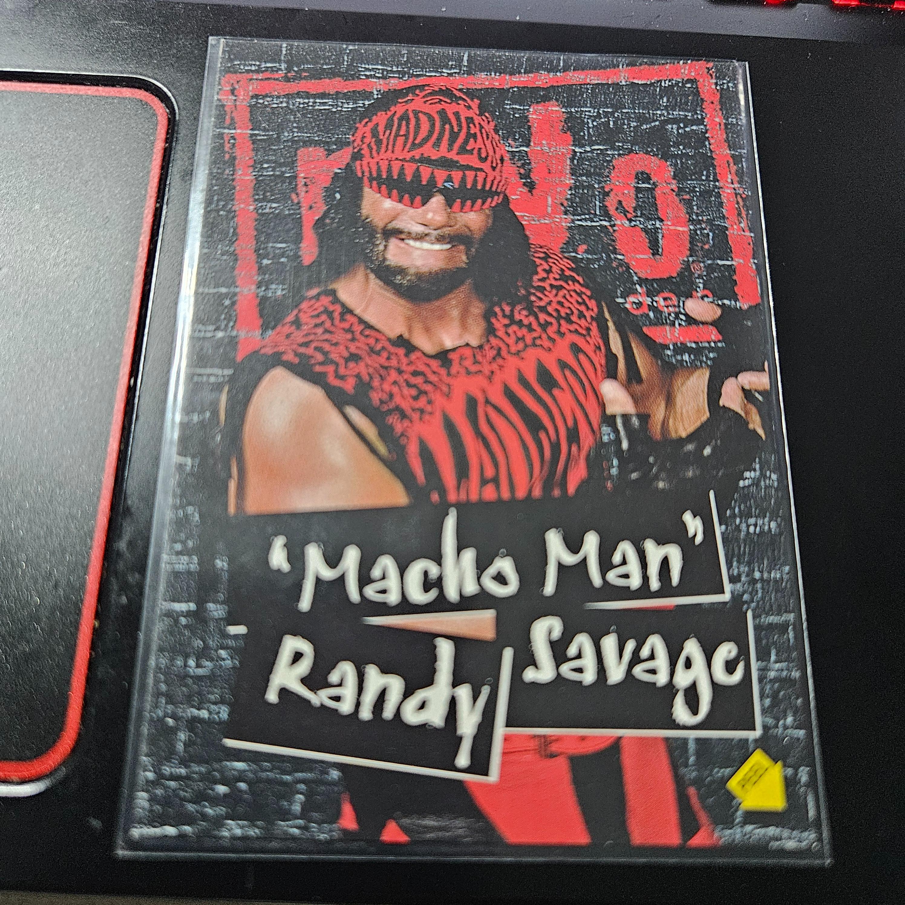 WCW/NWO Macho Man Randy Savage Card