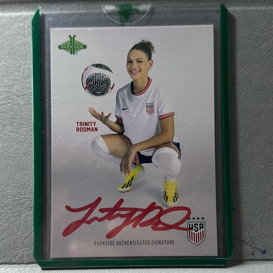 2024 Parkside Trinity Rodman Autograph One Nation. One Team.