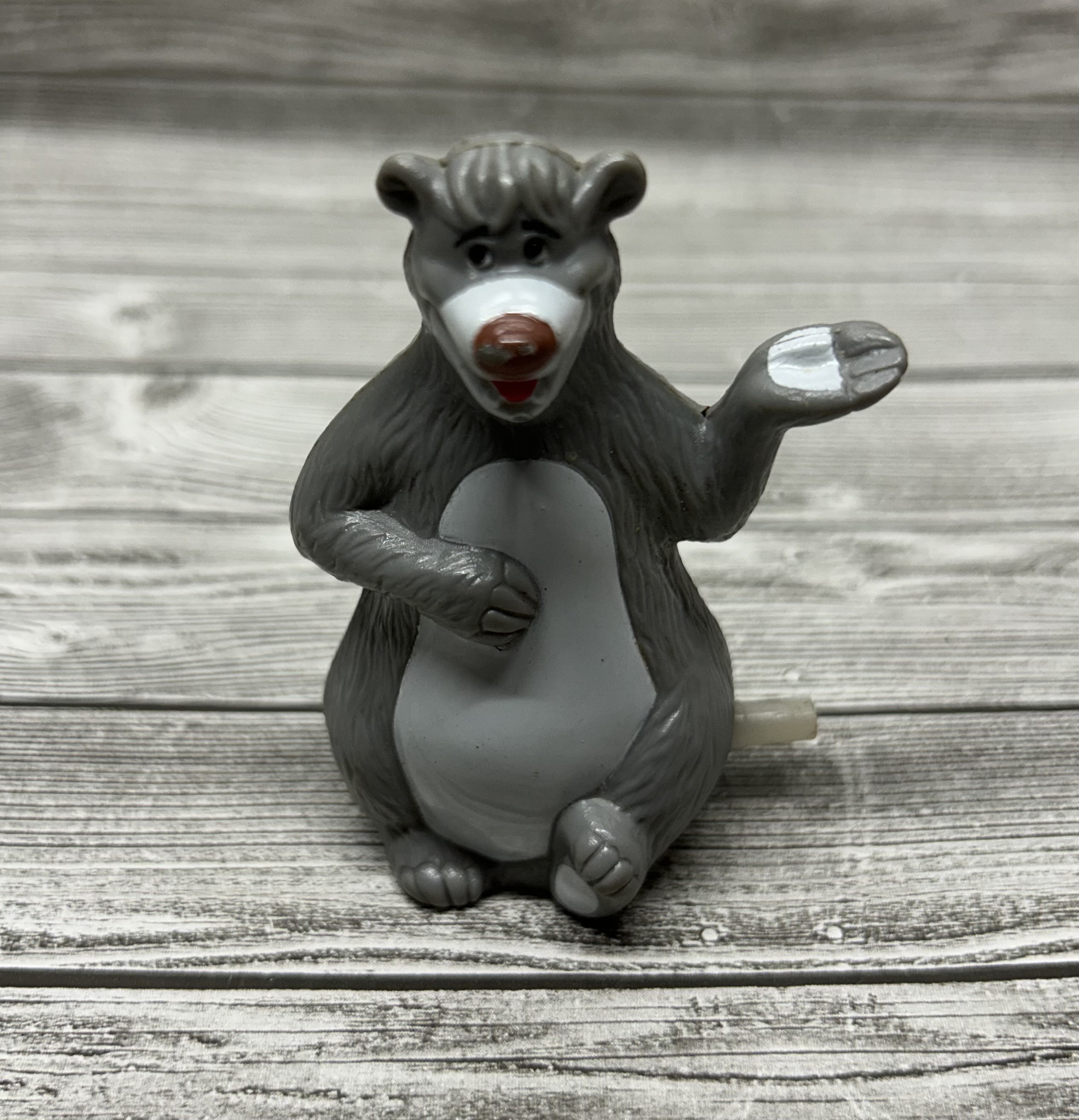 Vintage Disney-Wind Up Baloo Jungle Book Figure Toy
