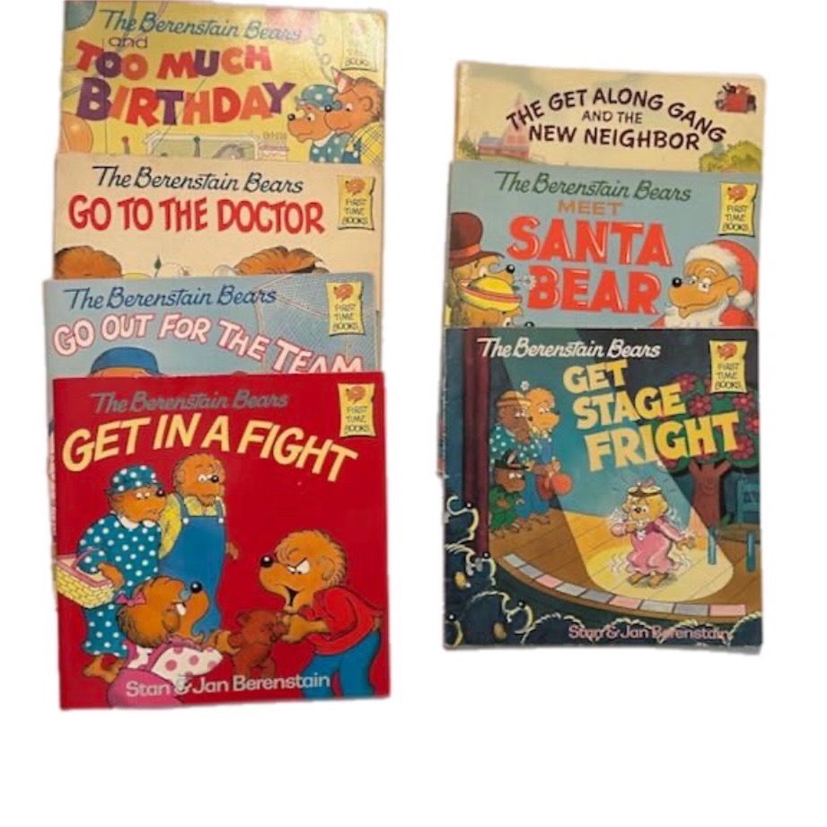 Collection of 1980's Berenstain Bears Books