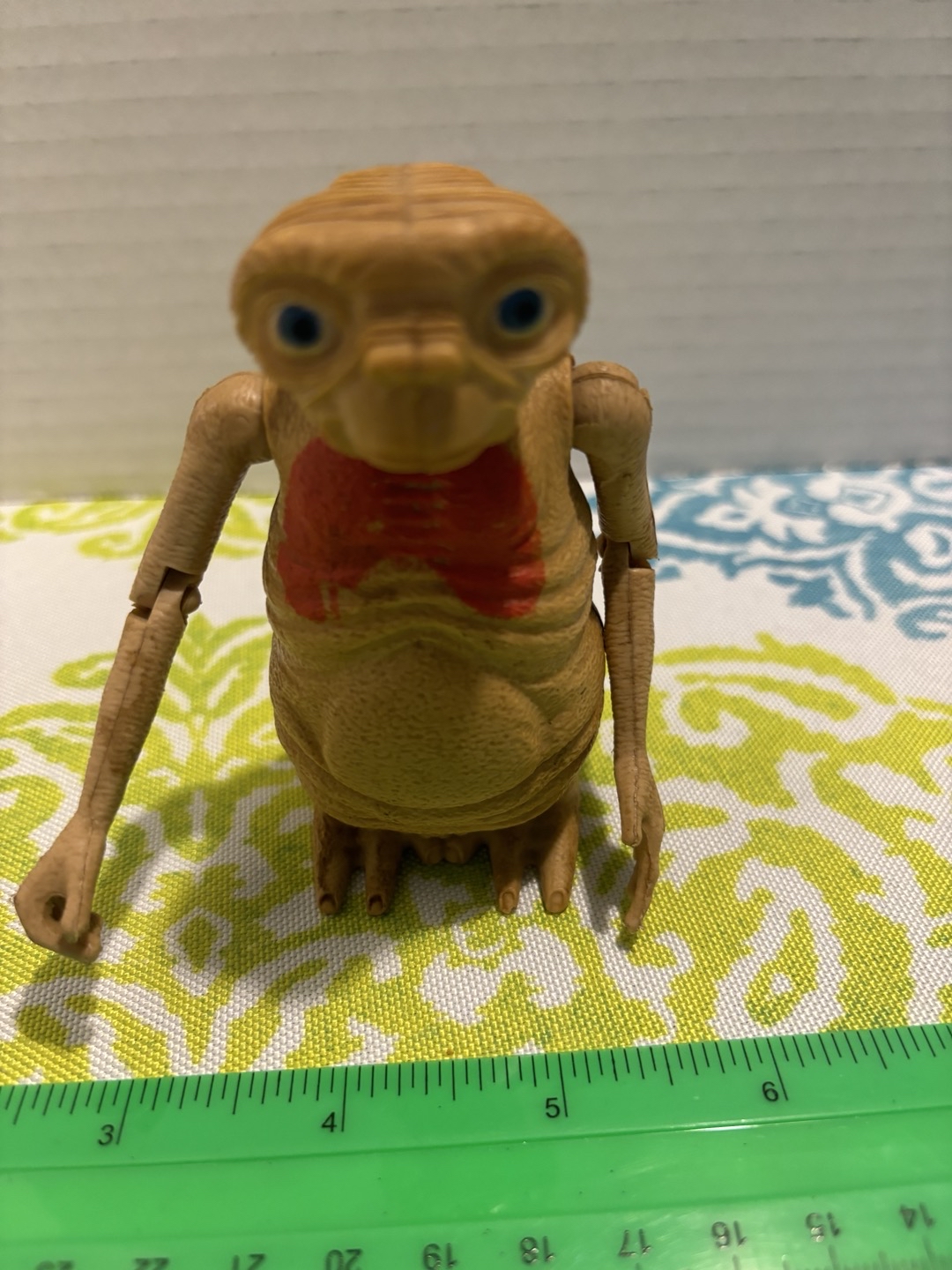 Vintage 1982 E T Extra Terrestrial Toy Figure With Extending Neck