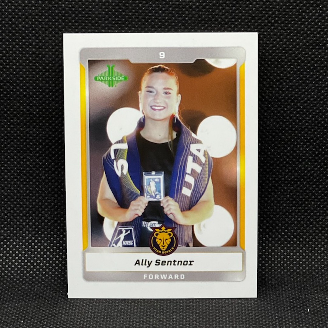 Ally Sentnor 2025 Parkside NWSL Vol 1 Image Variation SP Soccer Card