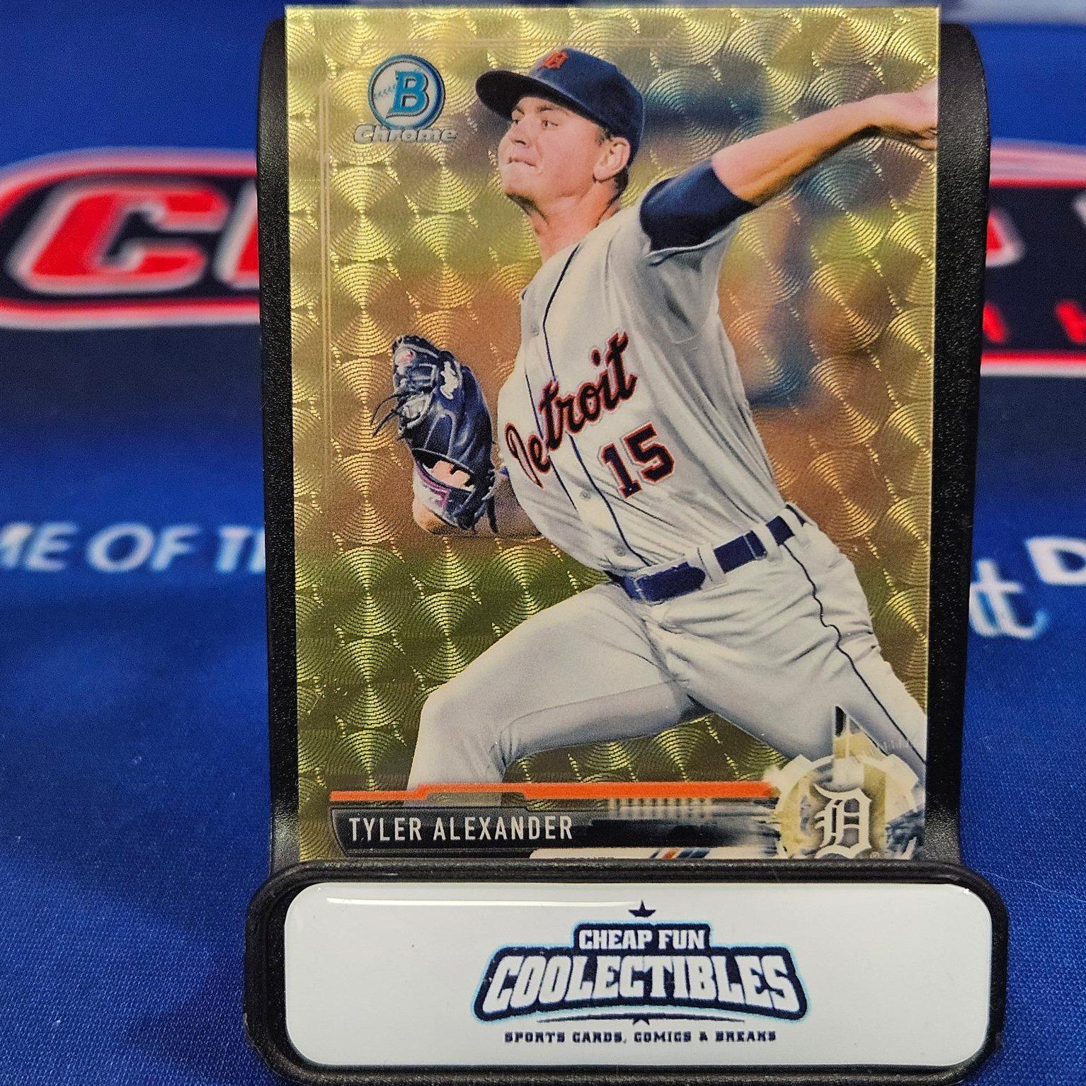 Tyler Alexander Superfractor 1/1 2017 Bowman Chrome MINI