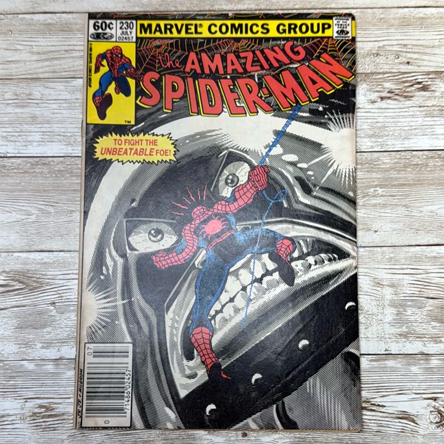 Amazing Spider-Man #230 VF- 1982 Marvel Juggernaut vs Spider-Man Stern ...