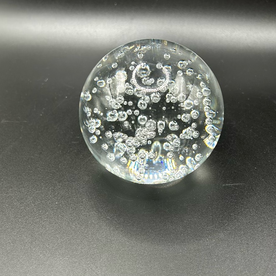 Controlled Bubble Paperweight