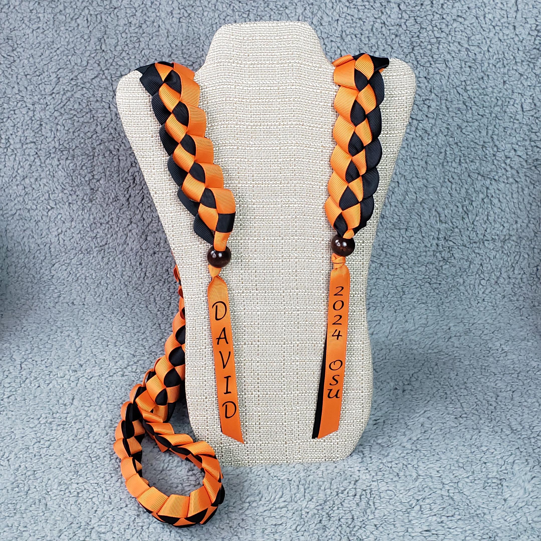 Personalize Hawaiian Graduation 2-Ribbon Custom Color Stole (Class of ...