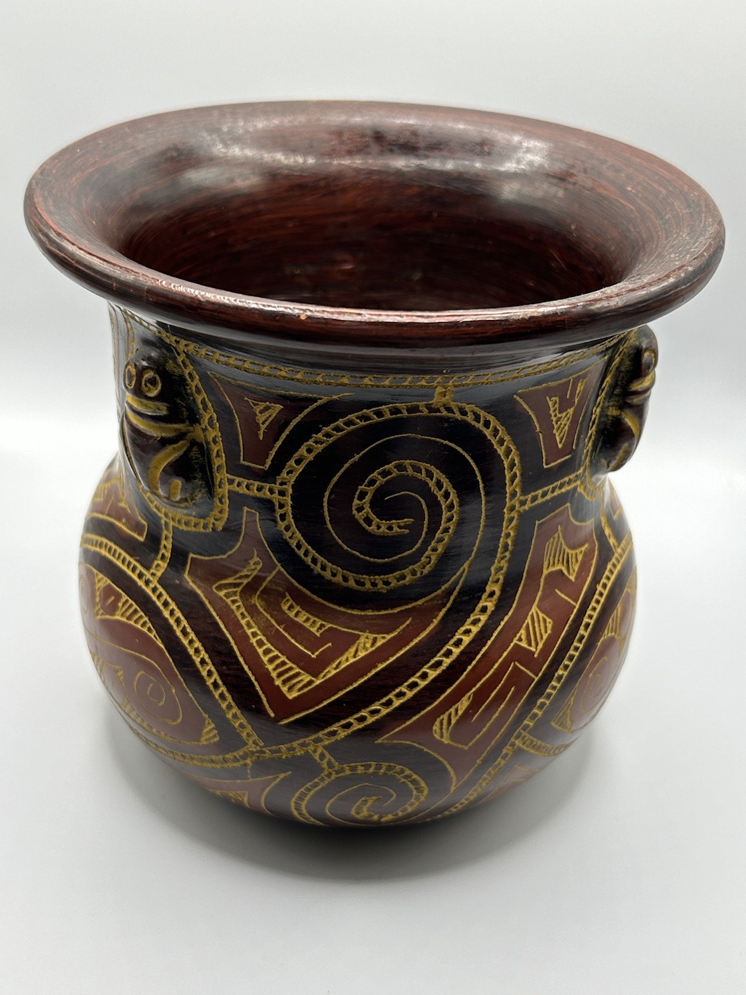 Earth Tone Brazil Pottery Vase