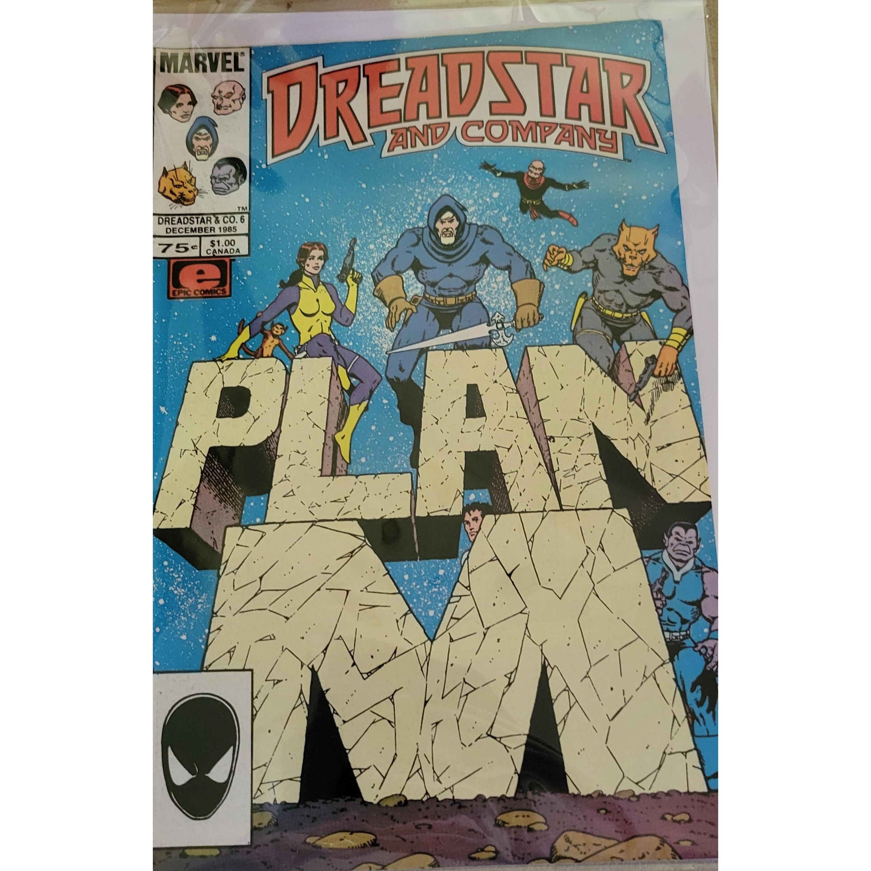 Dreadstar And Company 1985 Comic Book Vol #6 Marrvel