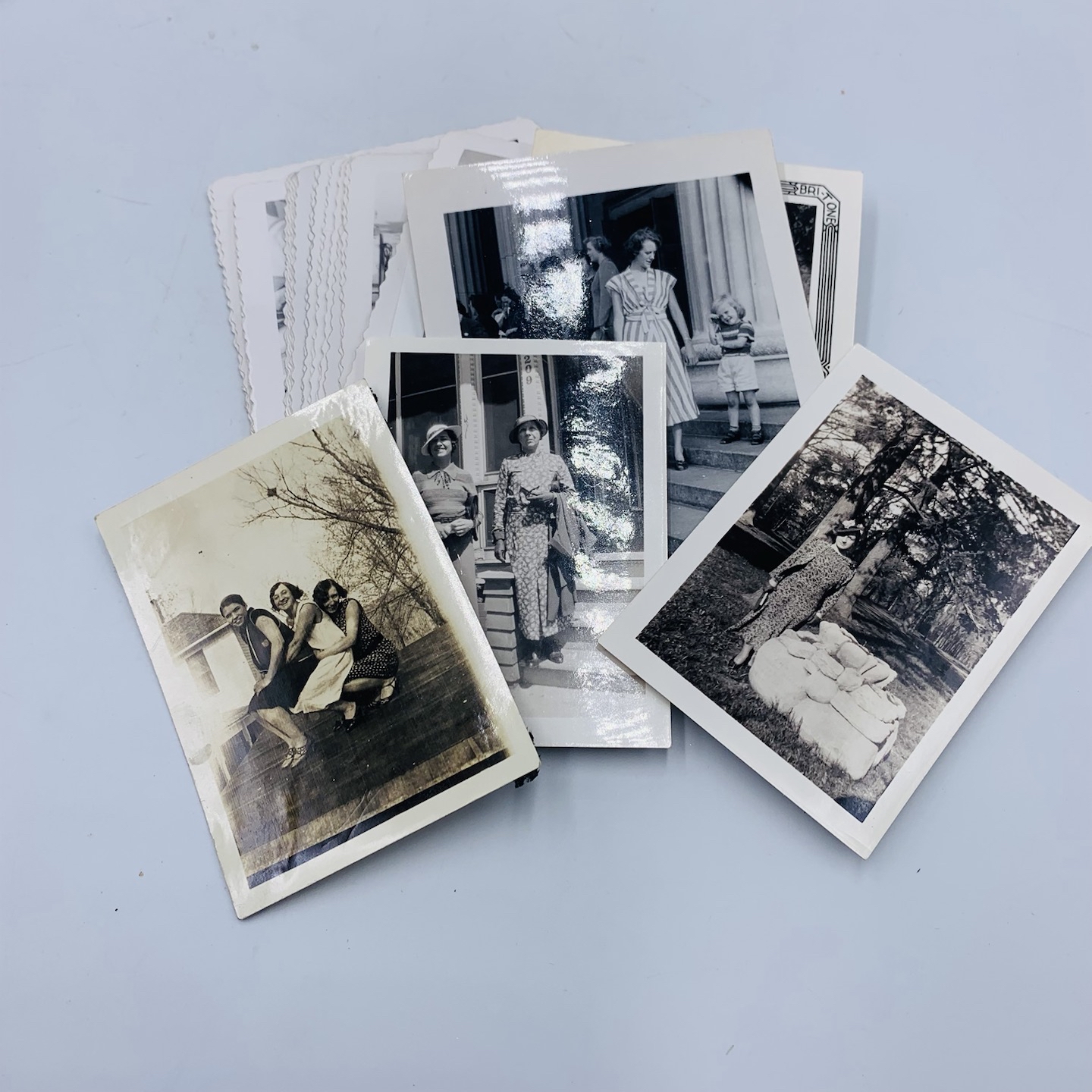 26. Pack Of 30 Vintage Family And Vacation Photos Approximately 1940s