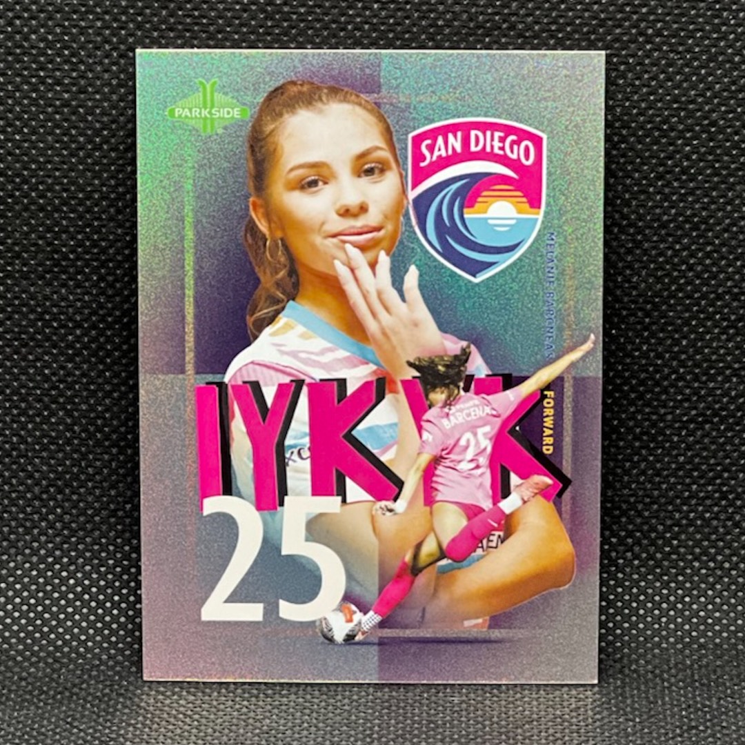 Melanie Barcenas 2025 Parkside NWSL Vol 1 IYKYK Soccer Card
