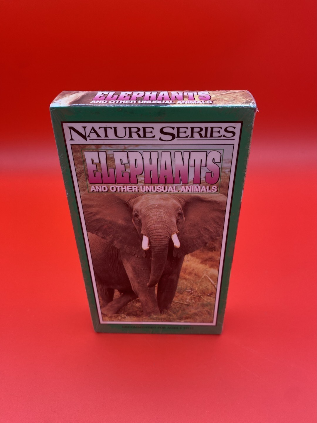 Nature Series Elephants and Other Unusual Animals VHS - Sealed - 1993 ...