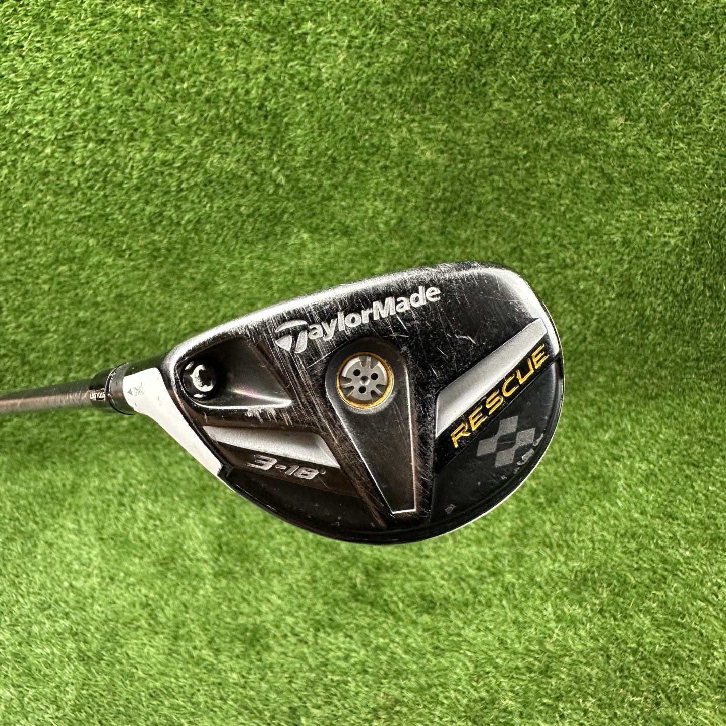 Taylormade Rescue Hybrid FCT 3 (18*) ⛳️ Left-Handed Regular-Flex 65 G ...