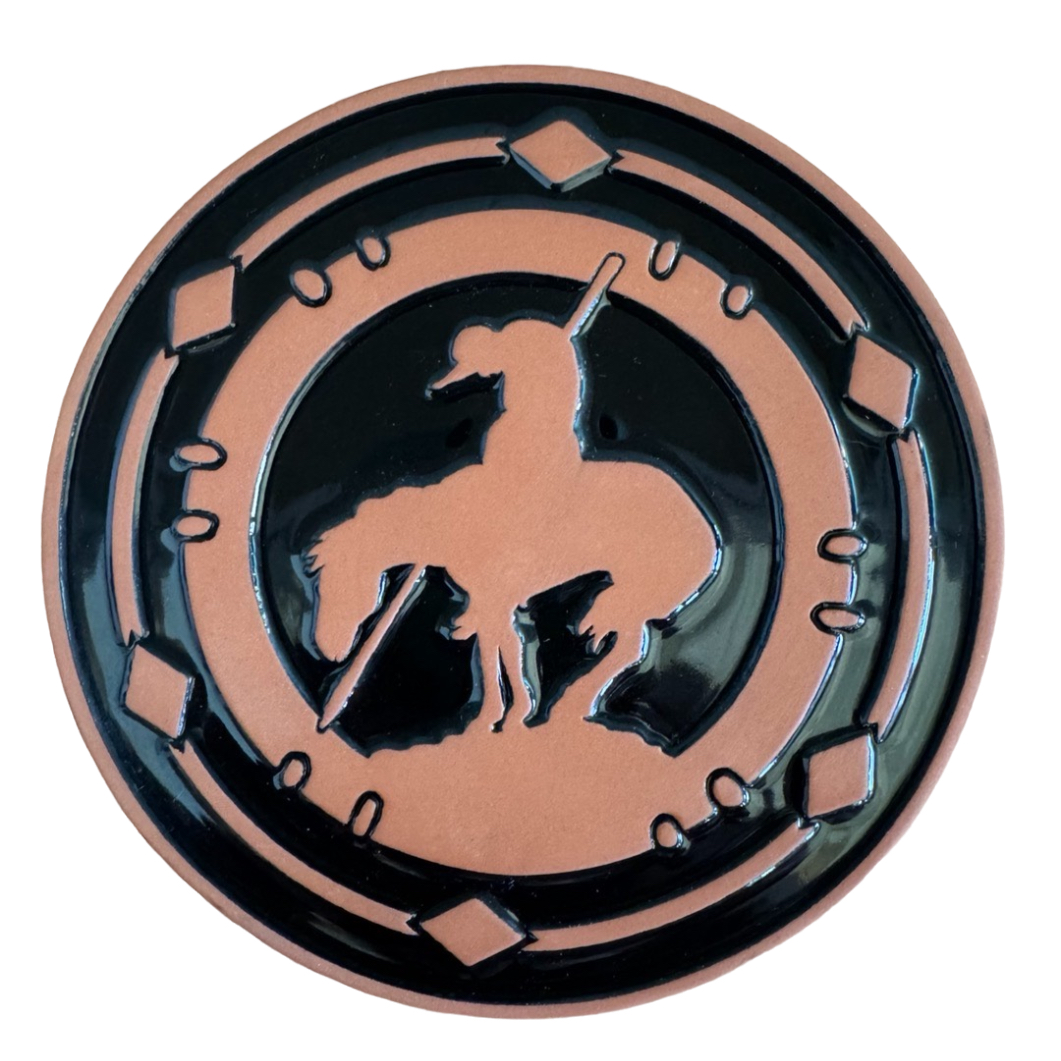 Frankoma End Of The Trail Native American Trivet