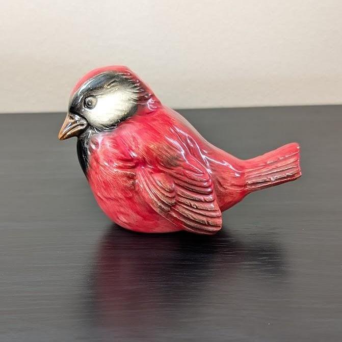 Vintage Goebel Red Sparrow Figurine