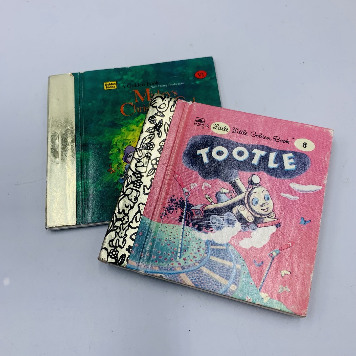 2 Mini Little Golden Books