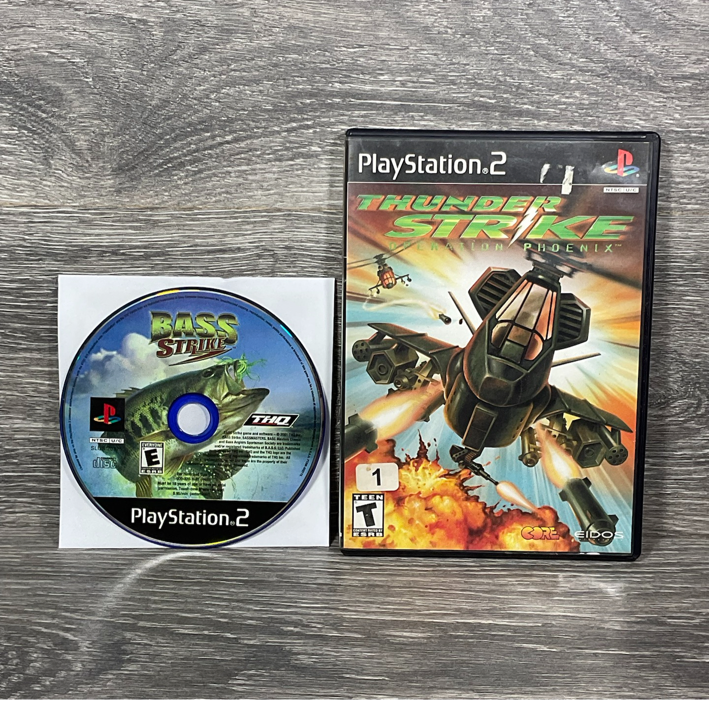 PS2 Bass Strike & Thunder Strike