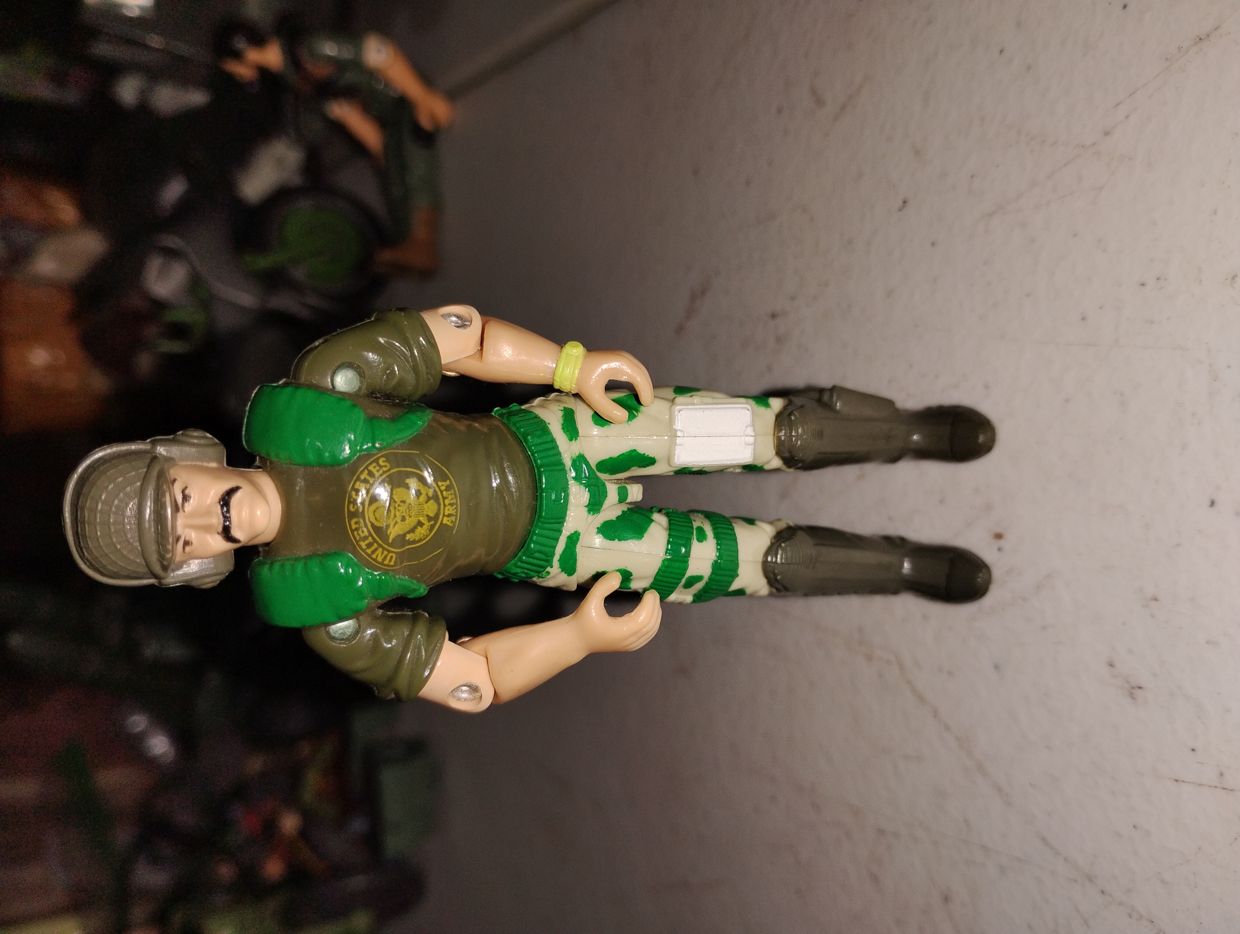 1993 G.I. Joe Battle Corps Backblast action figure