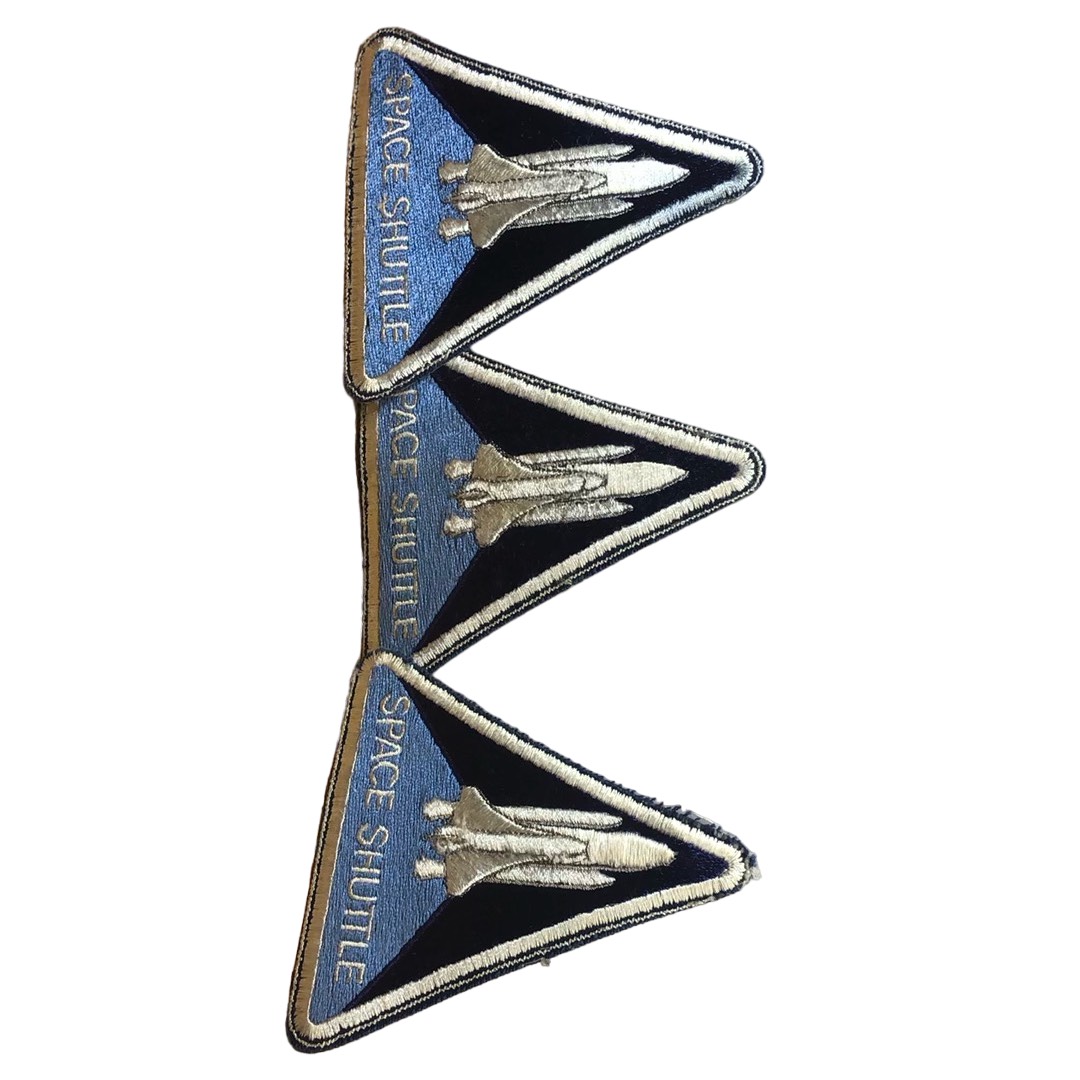 Space Shuttle Patch Lot Used