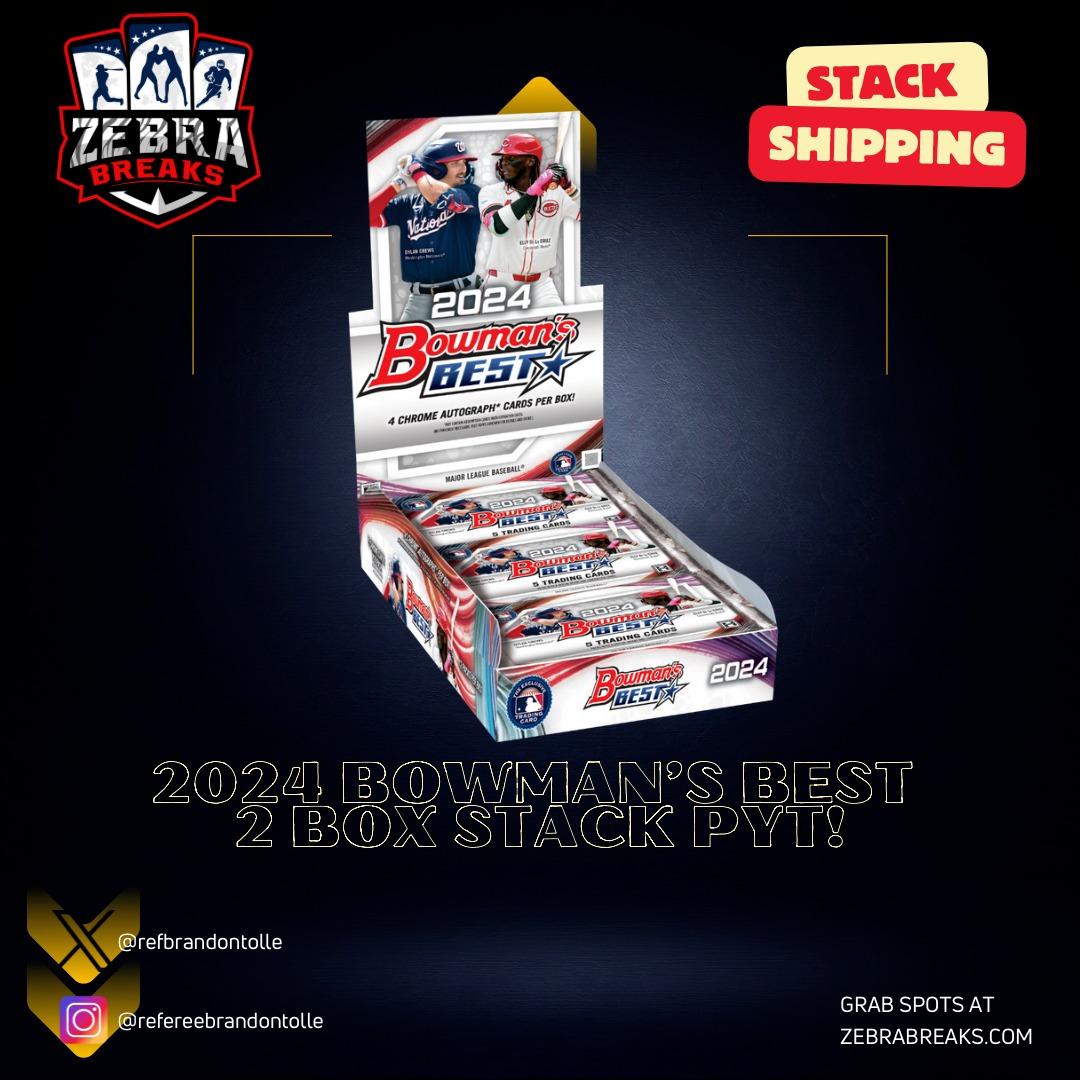 ZB 2534: 2024 Bowman’s Best 2 Box Stack PYT 3 (Rips 1/17)