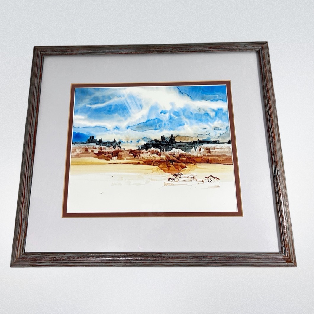 Michael Atkinson Fine Art Print "Canyon Palace" Framed 16X14 Grand Canyon