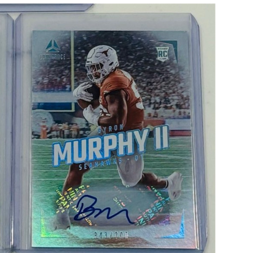 2024 Byron Murphy II Luminance Rookie Card Autograph /799 Seattle Seahawks