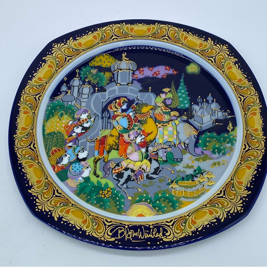 #2008 Bjorn Winblad Danish Ceramics We three kings of Orient are ...
