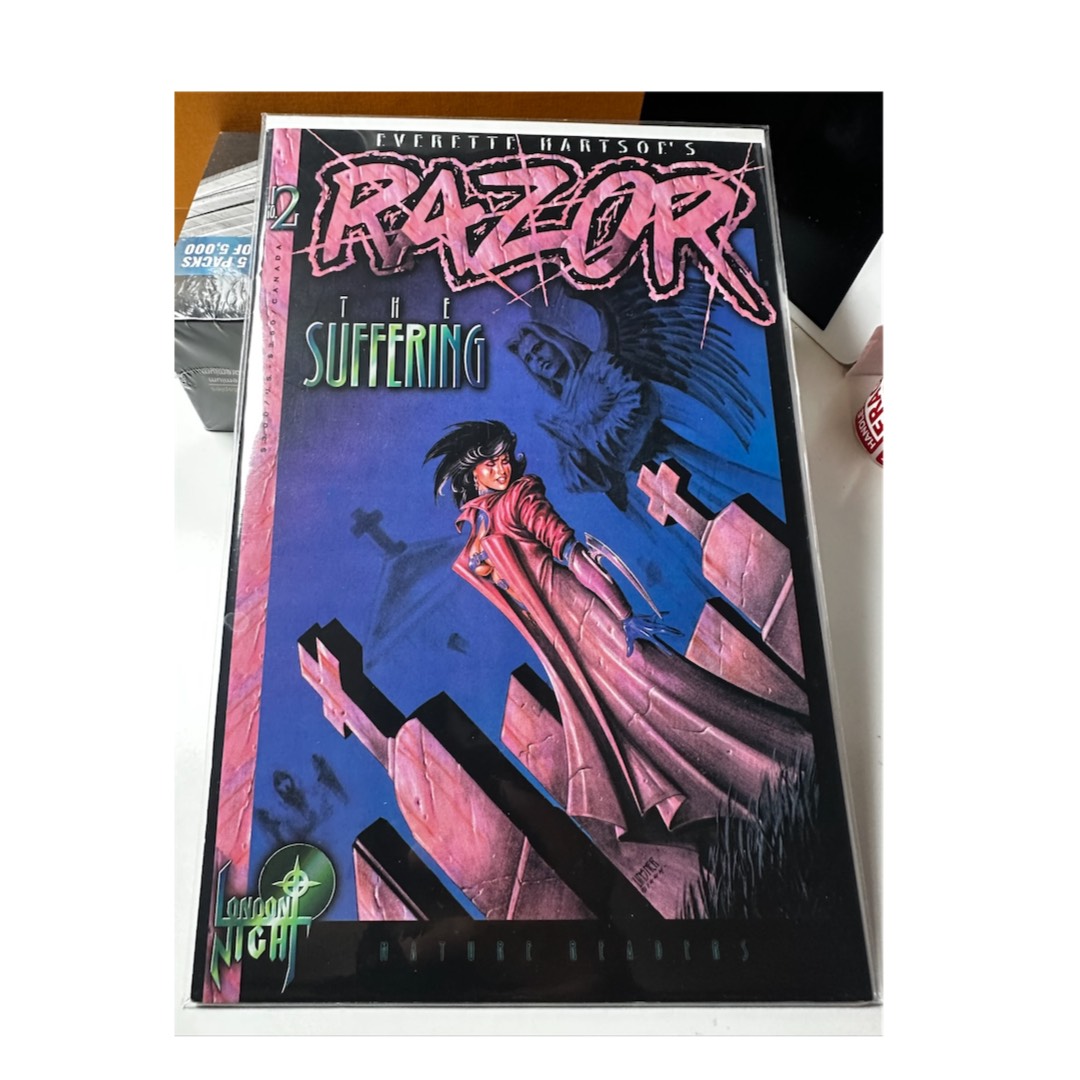 RAZOR THE SUFFERING COMIC BOOK ISSUE 2