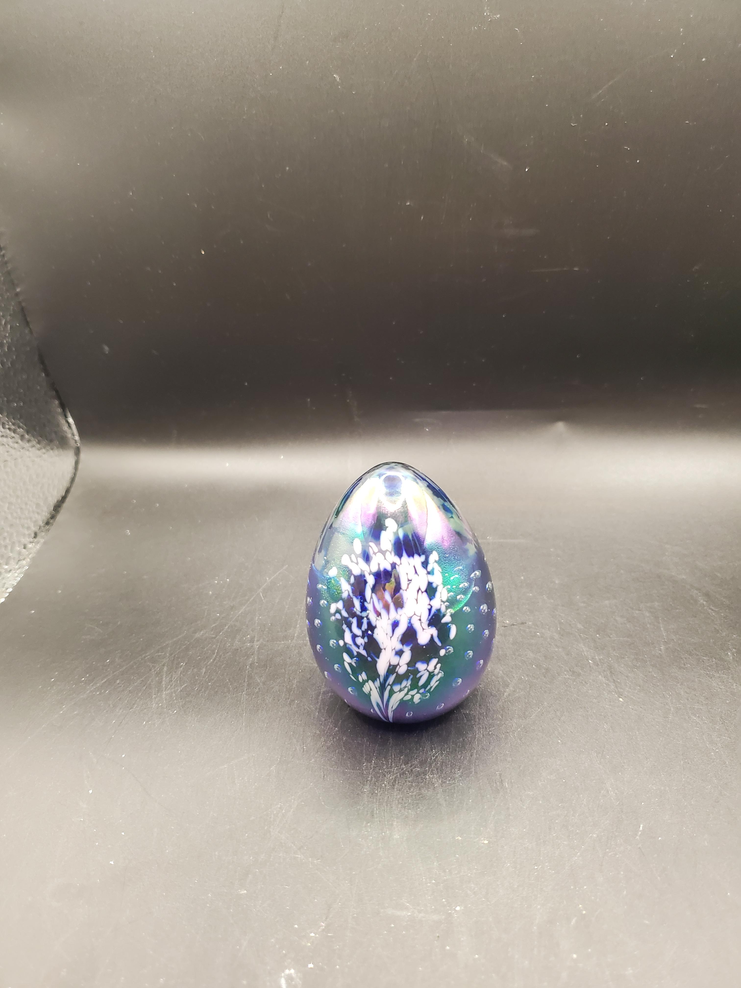 Glass Eye Studio Iridescent Paperweight