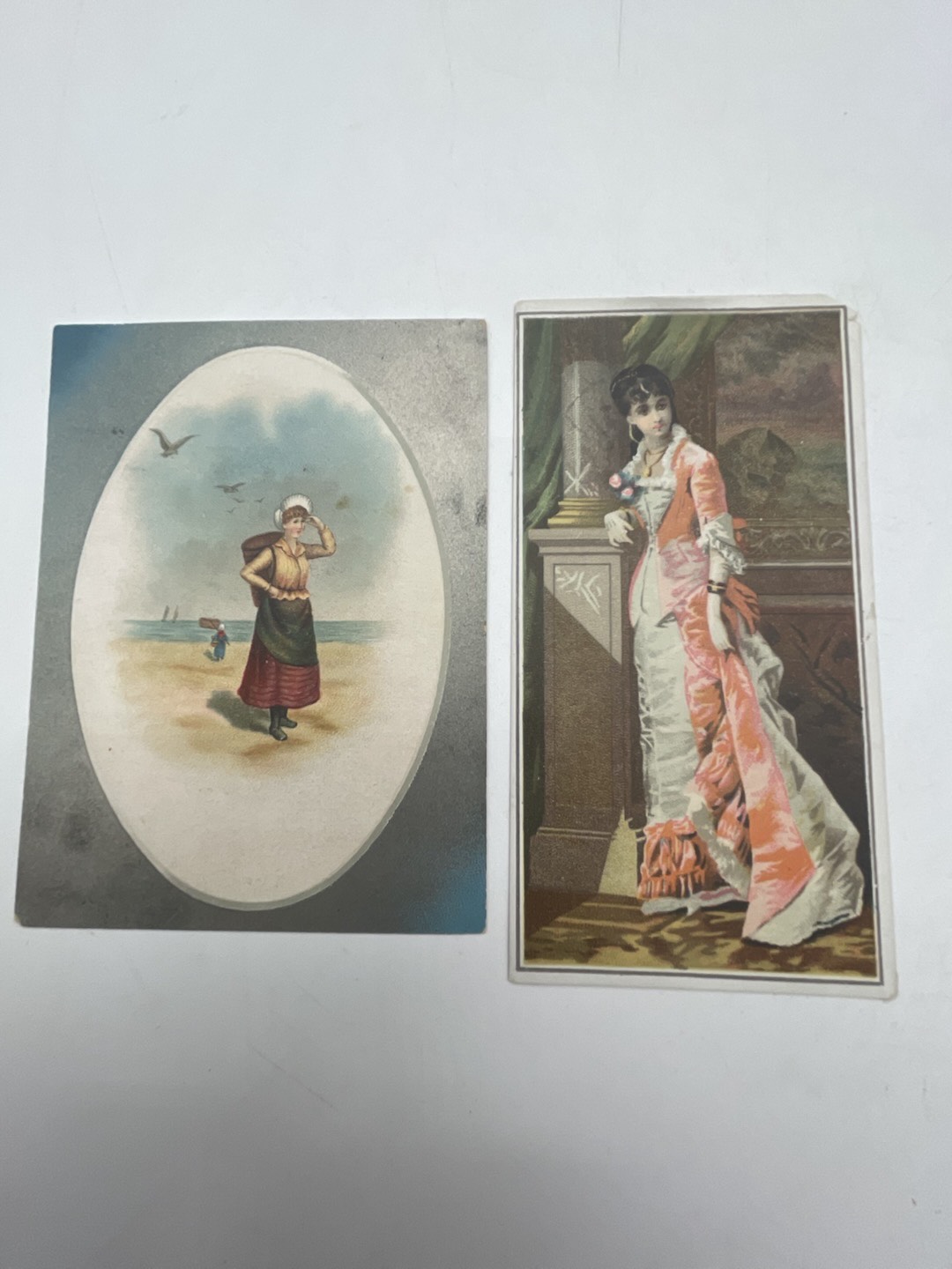 Lot Of 3 Antique Victorian Trading Cards