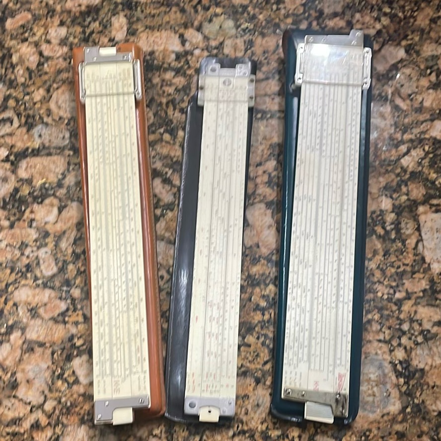 3 - Vintage Slide Rules