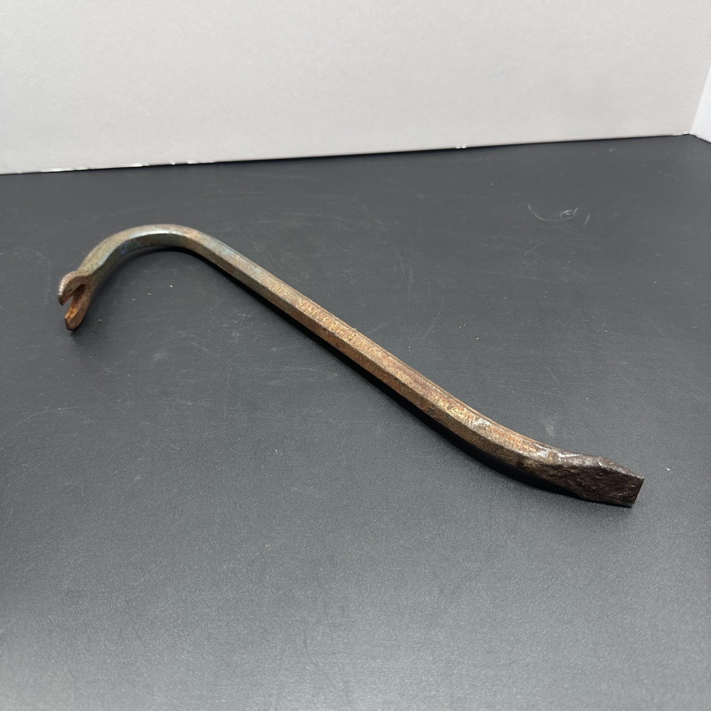 Vintage Salesman Sample 12” Crow Bar “Your Advertisement Stamped Here ...