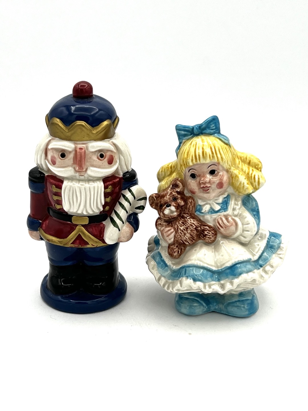 Fitz And Floyd Clara And The Nutcracker S&P Shakers 1992