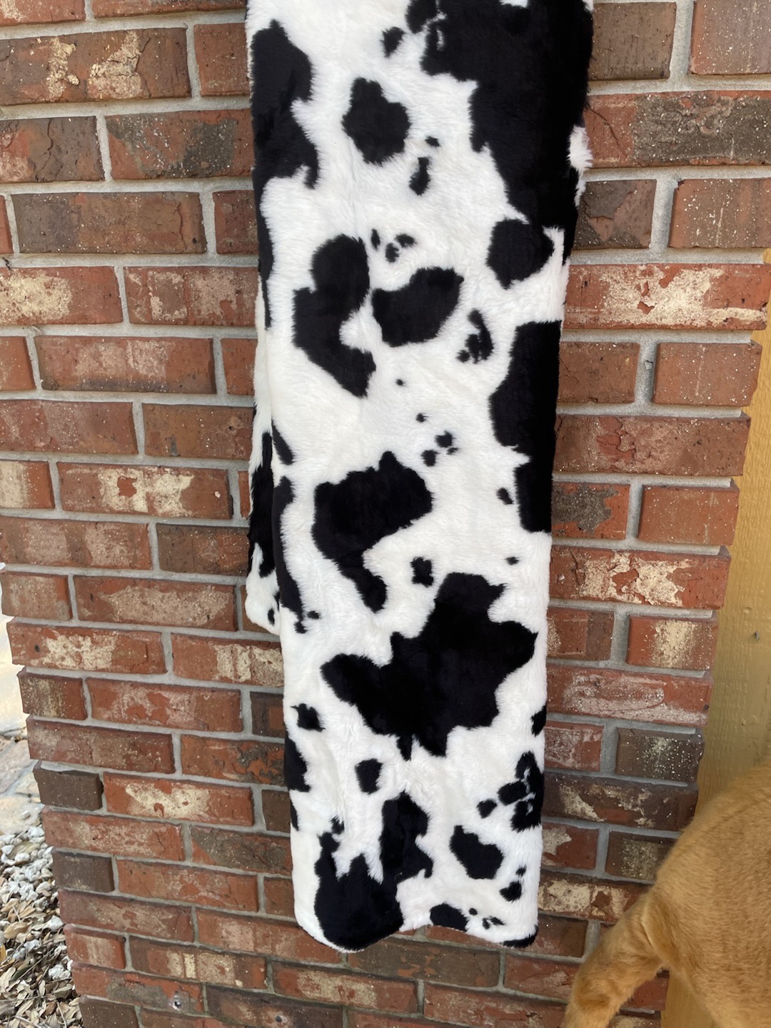 Cow print fabric