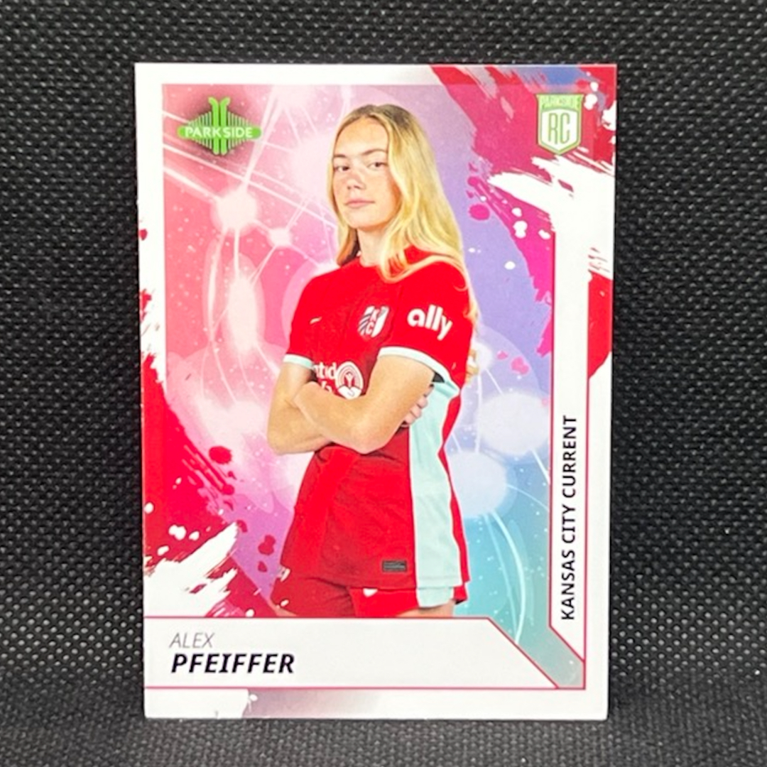 Alex Pfeiffer 2024 NWSL Parkside Vol 1 Kansas City Current Soccer Card