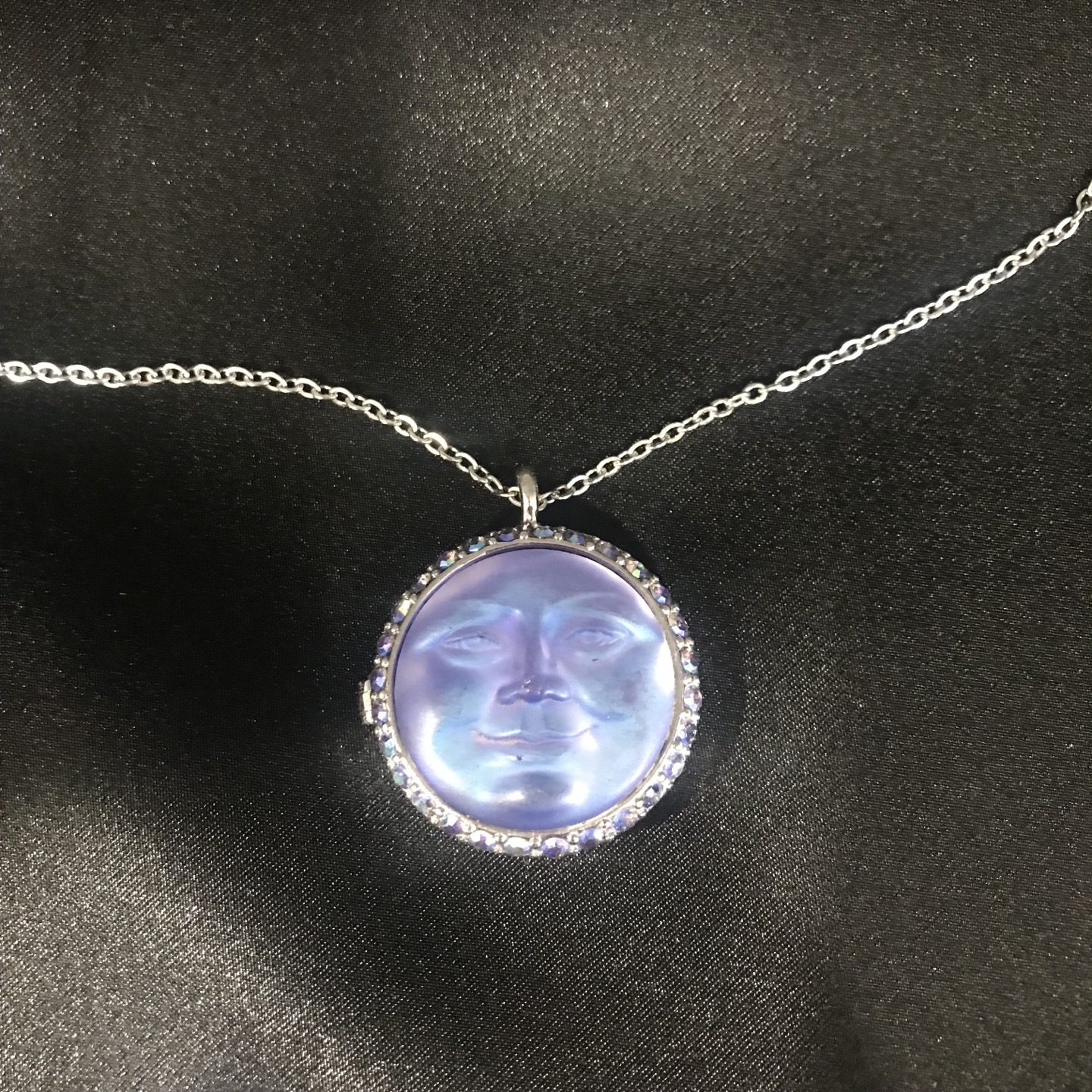 Kirks Folly Moon Face Locket