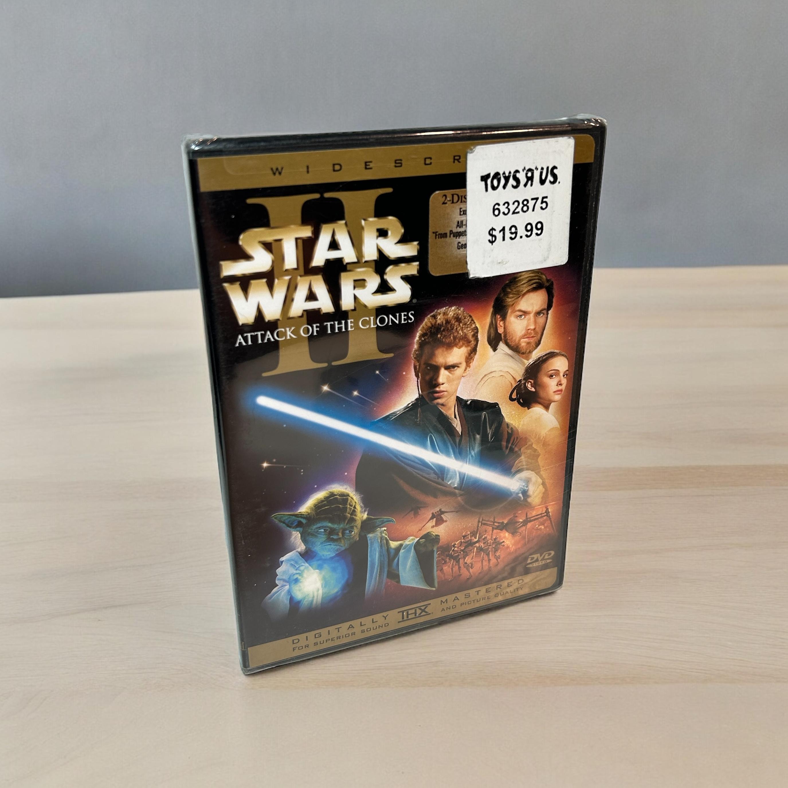Star Wars Episode II: Attack of the Clones (DVD, 2002, Widescreen ...