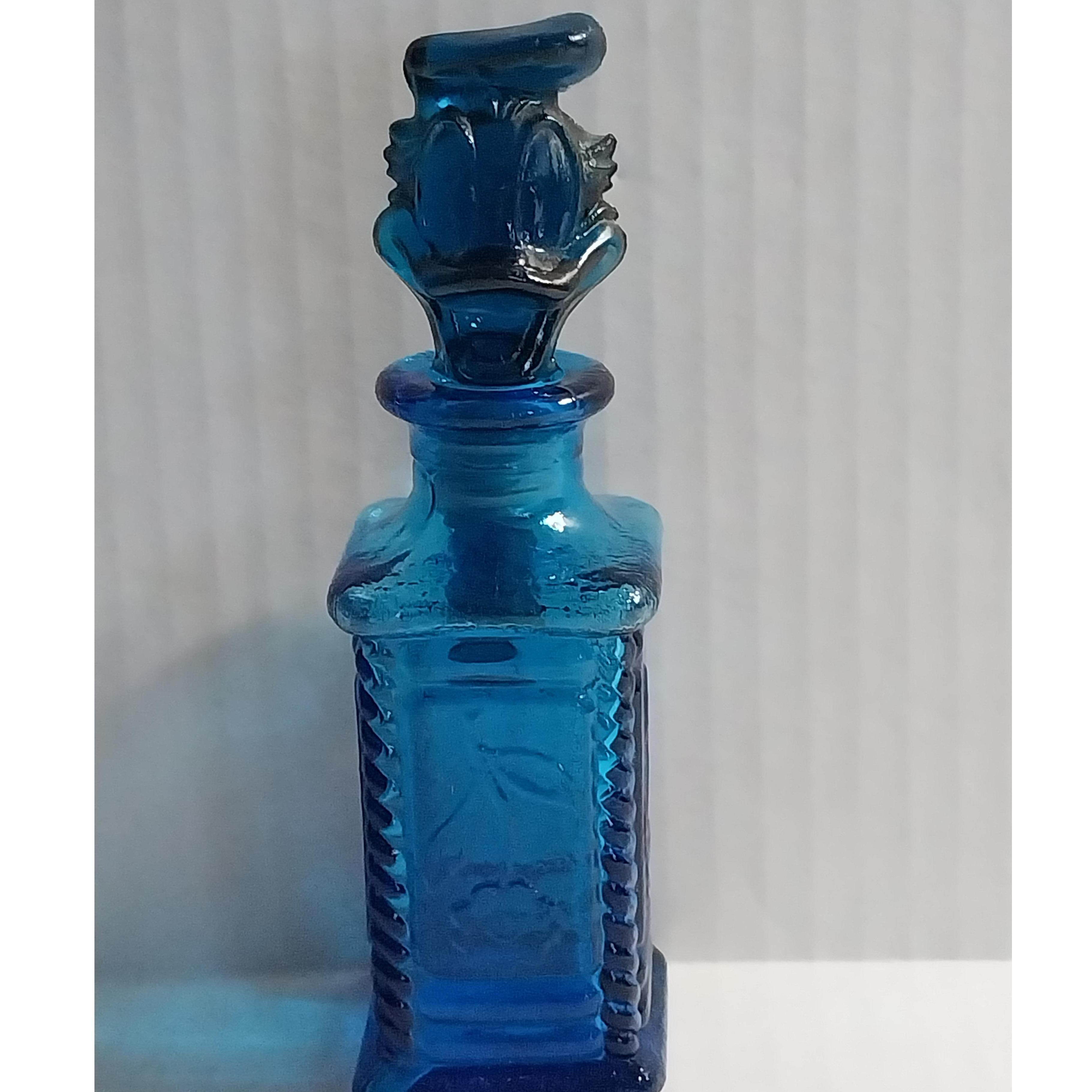 Vintage DISNEY STOPPER, Perfume Bottle, DONALD DUCK, SCARCE