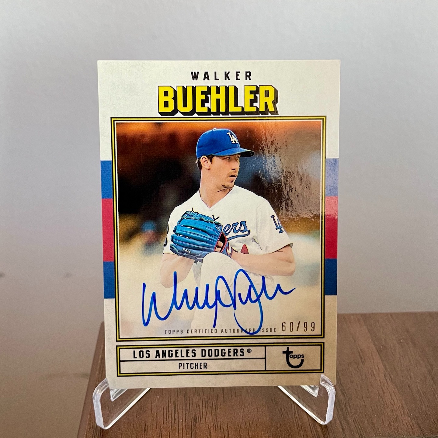 Walker Buehler (Boston Red Sox) 2022 Topps Brooklyn Collection ...