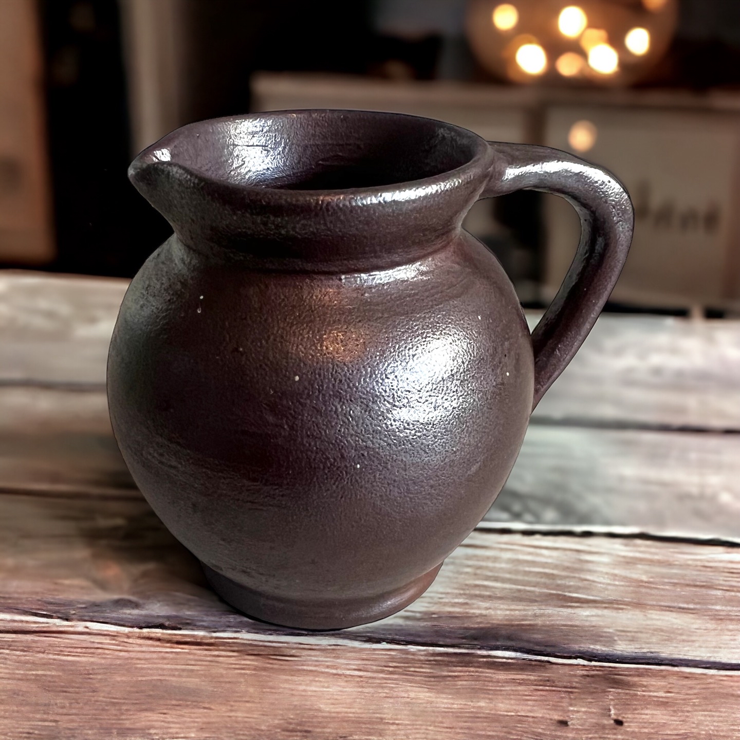 Vintage Jean Dubost Noron la Poterie French Sandstone Pottery Creamer ...