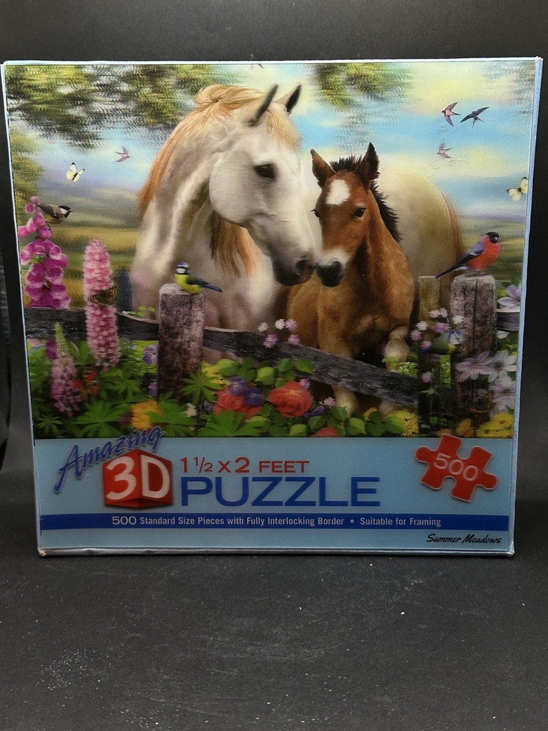 3D Summer Meadows 500 Pc Puzzle Designed By Howard Robinson Made By ...