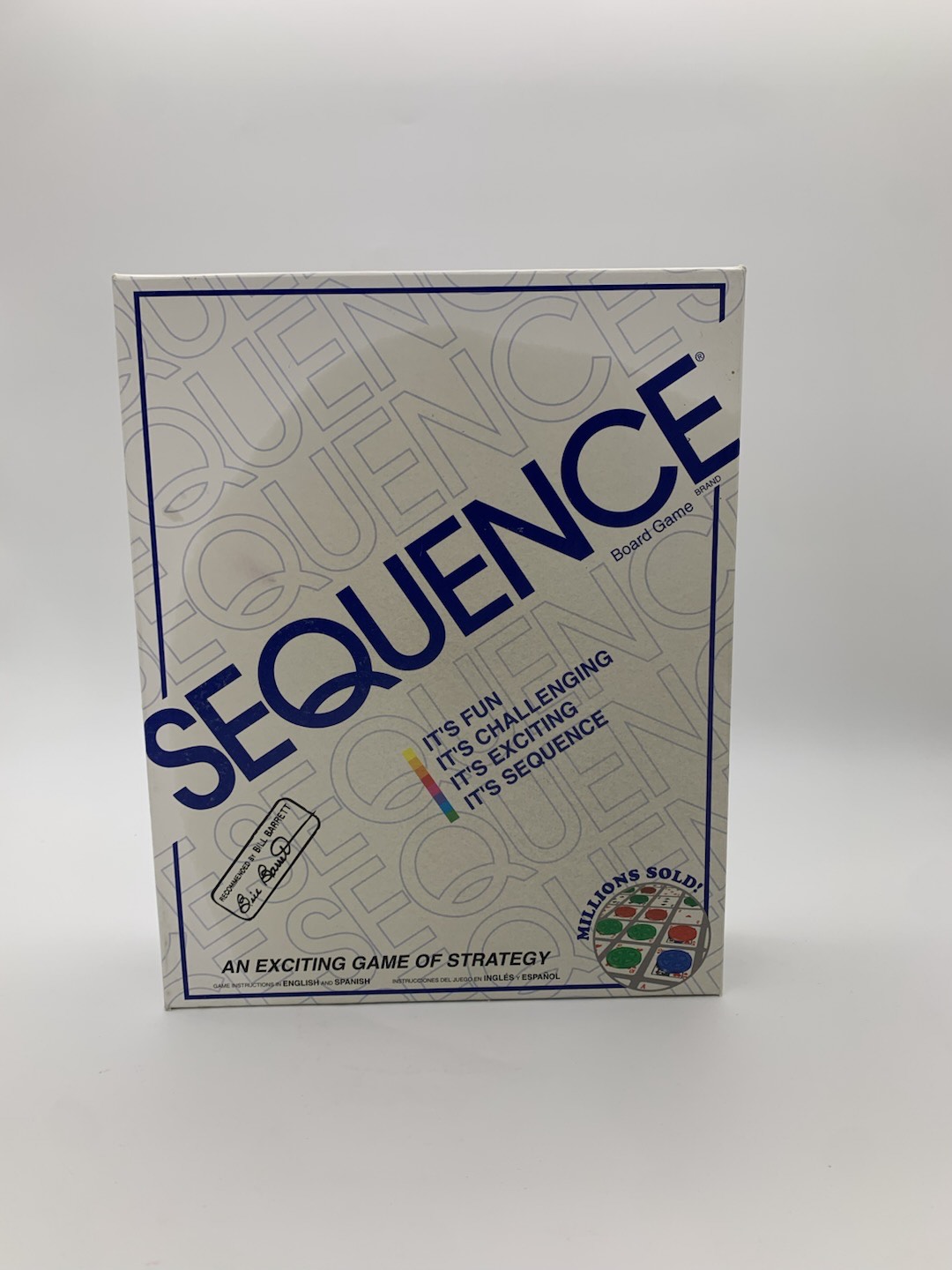 Jax Sequence- Original Sequence Complete Board Game English/Spanish Open Box G.C