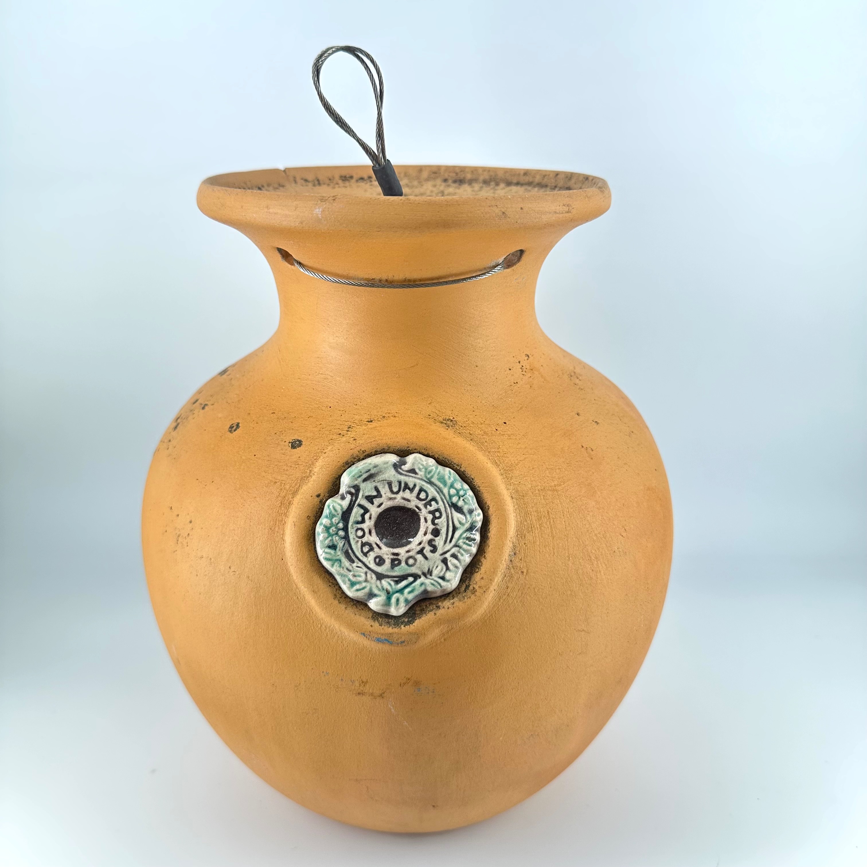 Down Under Terracotta Upside Down Hanging Planter