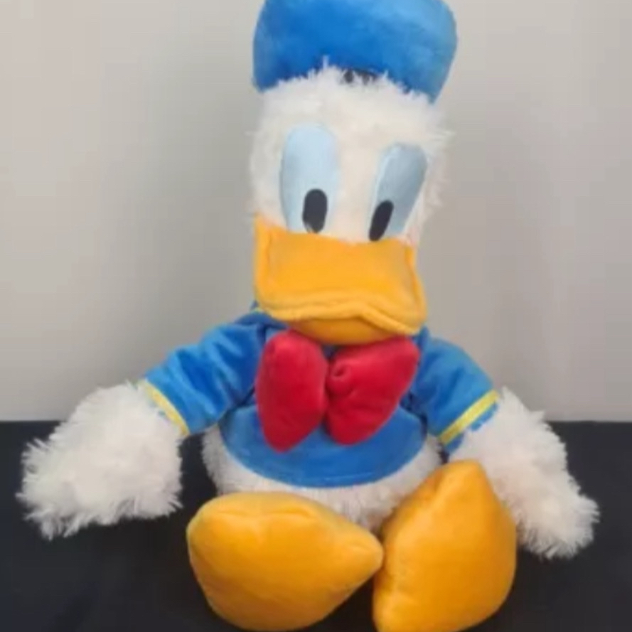 Disney Parks Donald Duck 16” Plush Fuzzy Stuffed Animal Toy Disneyland ...