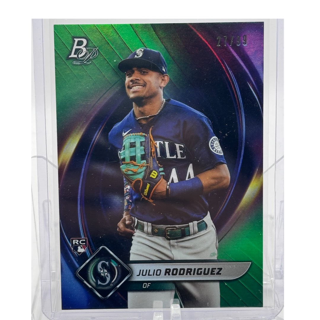 2022 Bowman Platinum Julio Rodriguez RC /99