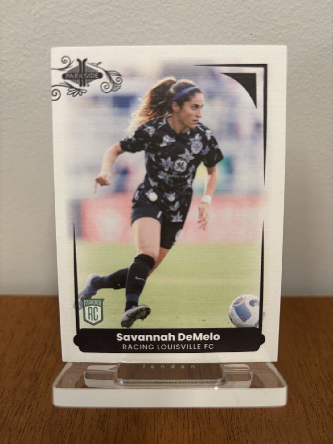 2022 Parkside NWSL Paramount #135 Savannah DeMelo, Racing Louisville FC