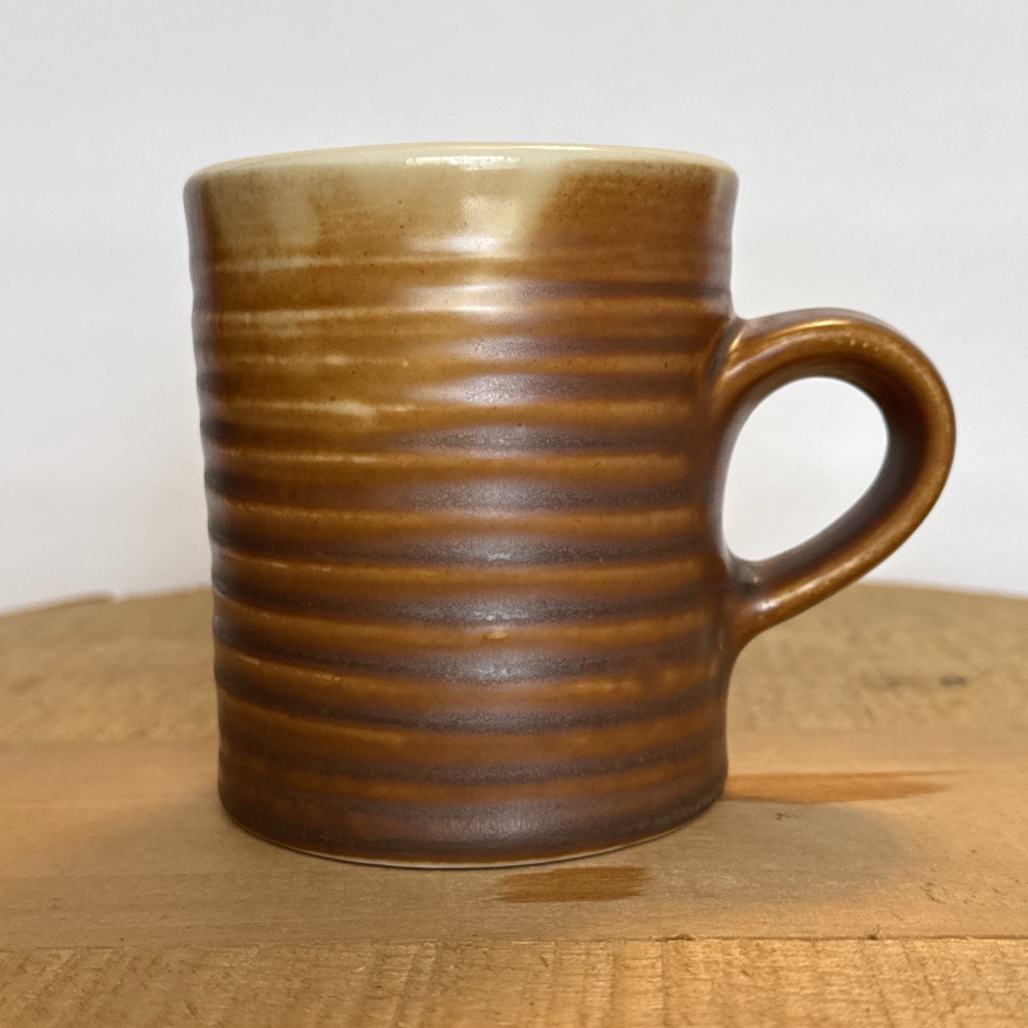 Original Vintage Hall USA 2648 Brown Cup Mug
