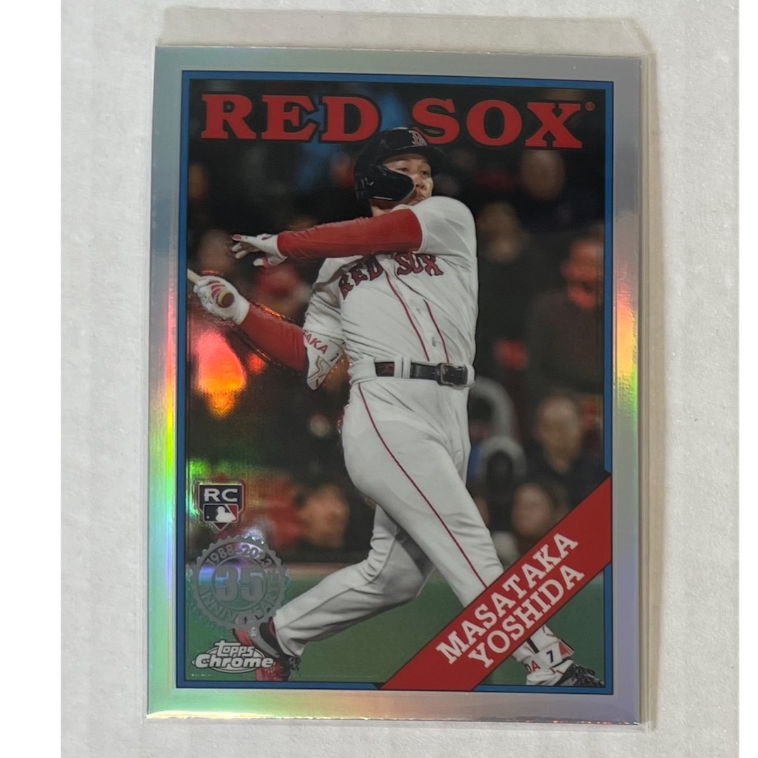 Masataka Yoshida RC 1988 Topps Chrome Boston Red Sox