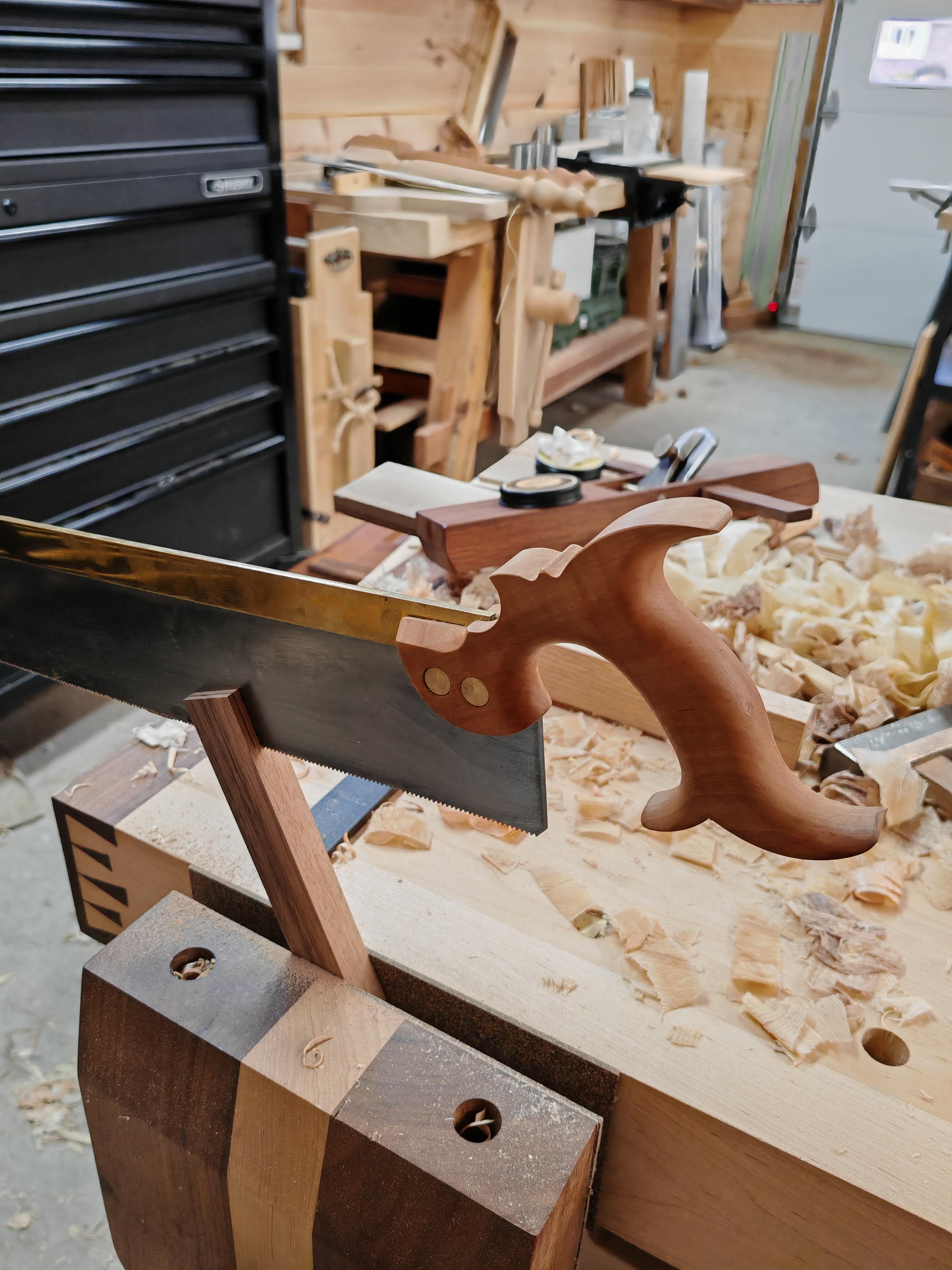 Home made back saw (rip cut)