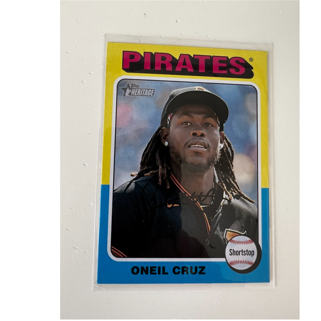 Oneil Cruz Heritage Pittsburg Pirates